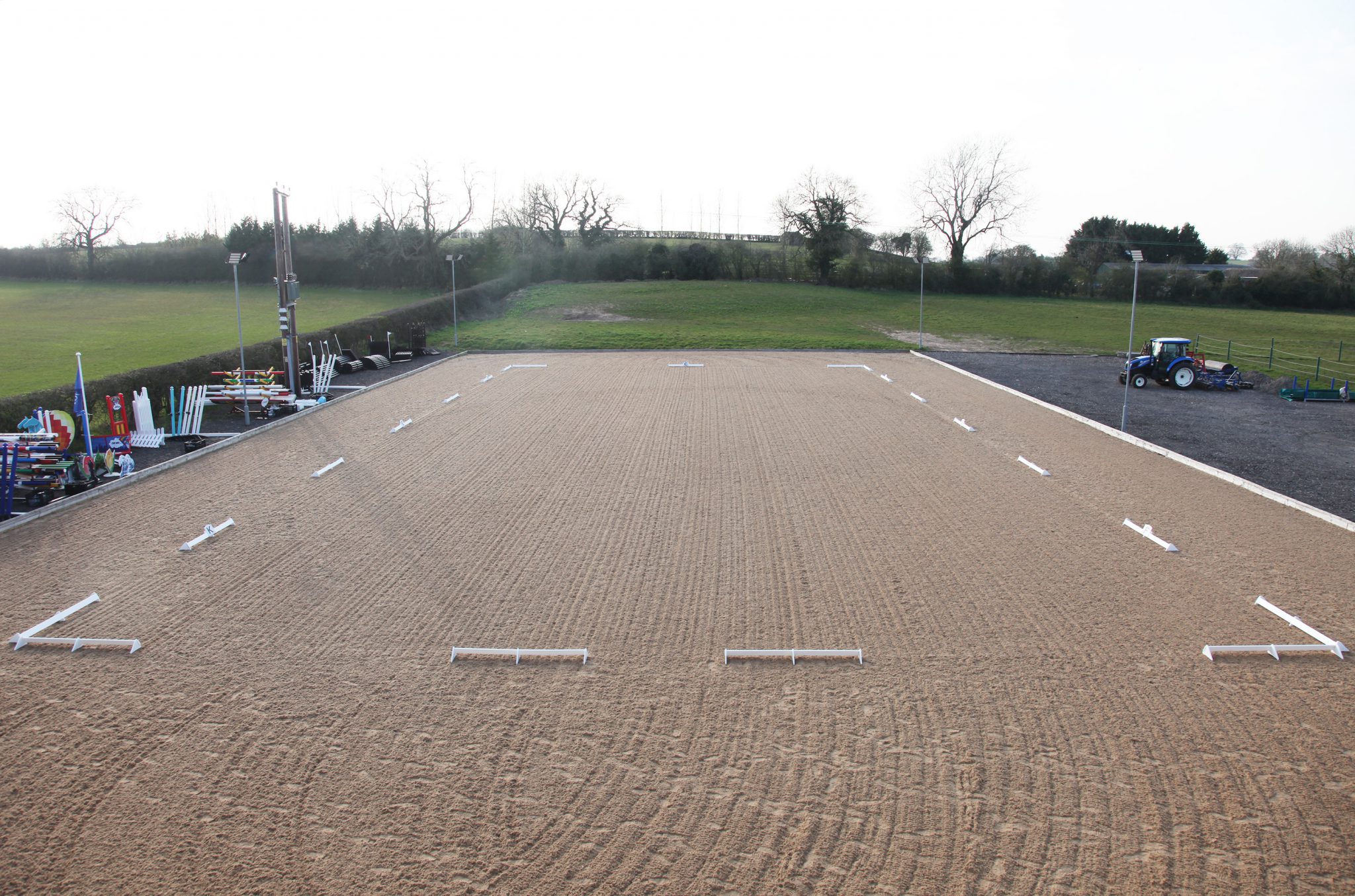 Dressage Arena Kit 20x60m - Kiwi Arena Rake